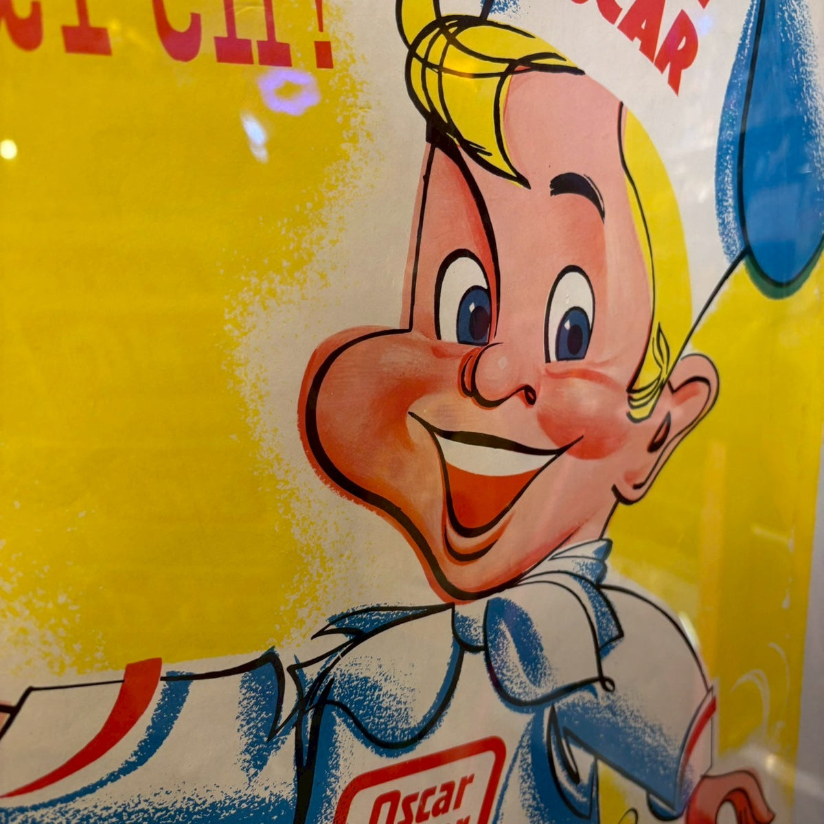 ポスター【Oscar Mayer（オスカーマイヤー）】広告ポスター Little Oscar（リトル・オスカー） Wienermobile ...